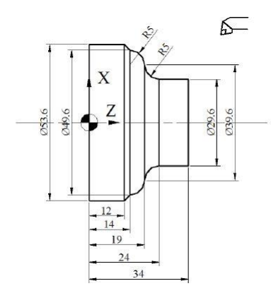 Solved Absolute Coordinate System 1- If the work piece is | Chegg.com