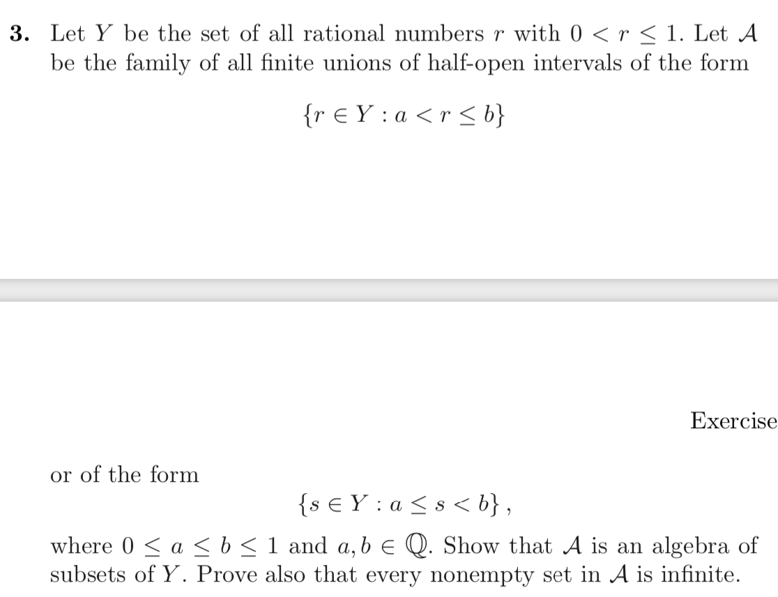 Solved 3. Let Y be the set of all rational numbers r with 0 | Chegg.com
