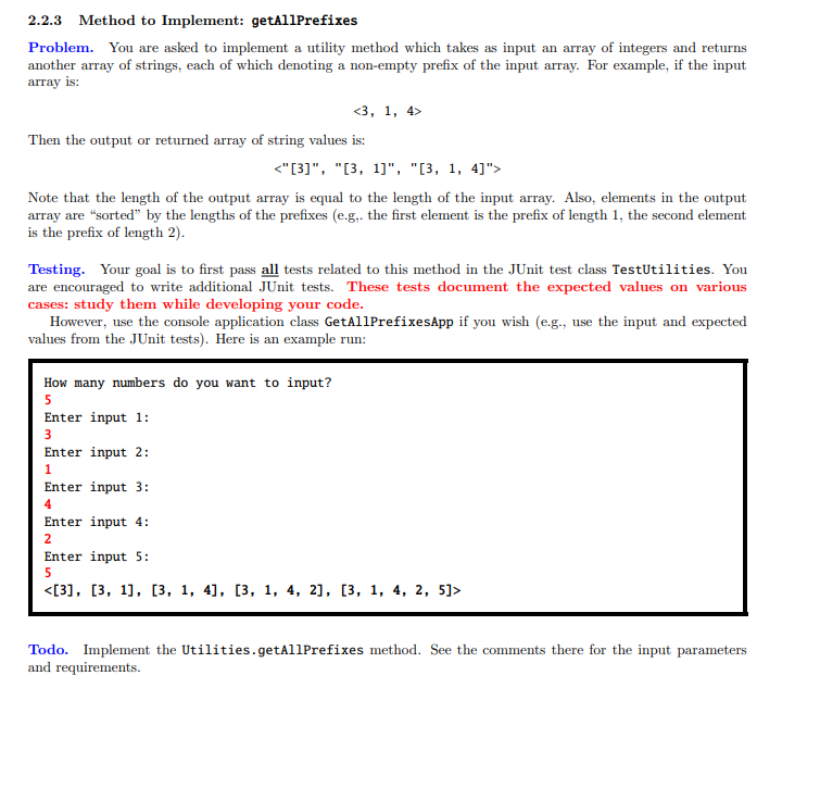 Solved java please! no array list use arrays and loops | Chegg.com