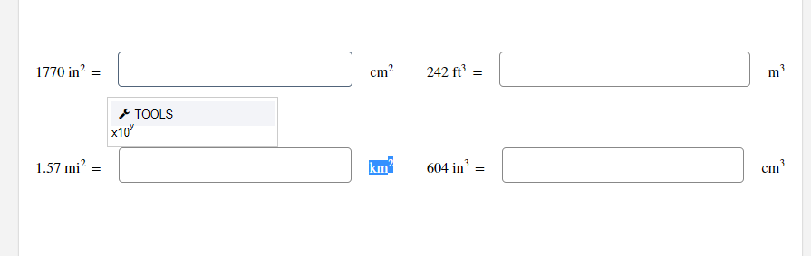 Solved How do you complete a unit conversion correctly when | Chegg.com