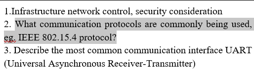 Solved 1.Infrastructure network control, security | Chegg.com