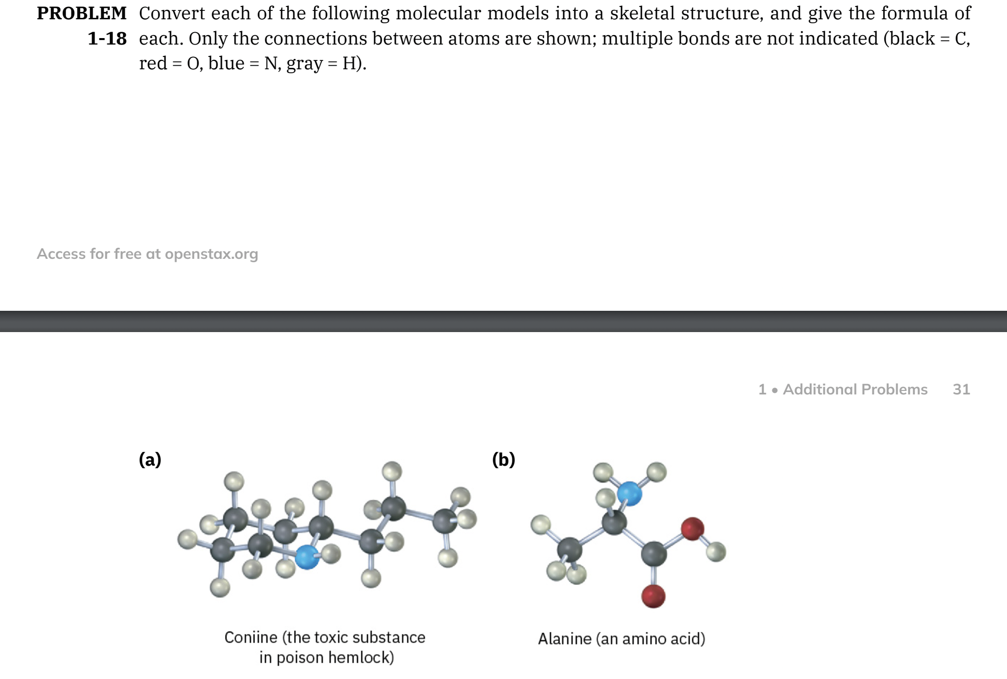 Solved PROBLEM Convert each of the following molecular | Chegg.com