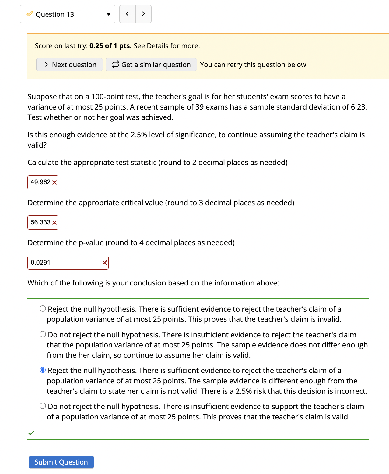Solved Suppose that on a 100-point test, the teacher's goal | Chegg.com