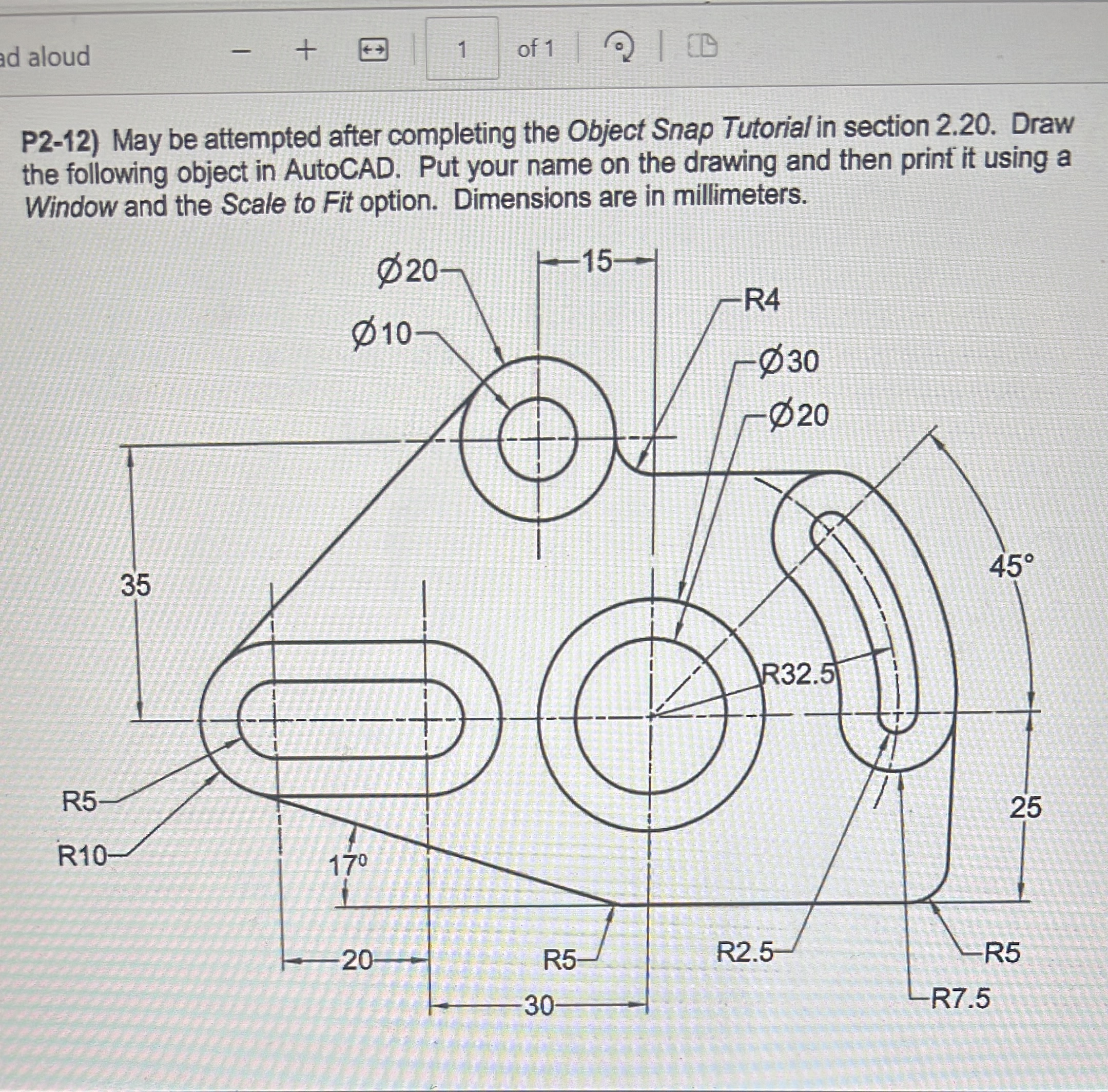 Solved P2-12) May be attempted after completing the Object | Chegg.com