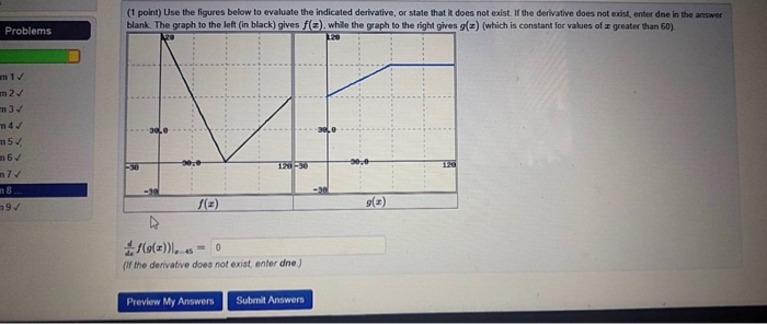 Solved (t poing) Use the figures below to evaluate the | Chegg.com