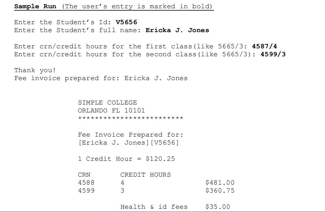 Solved Learning objective: - Input/output using the Scanner | Chegg.com