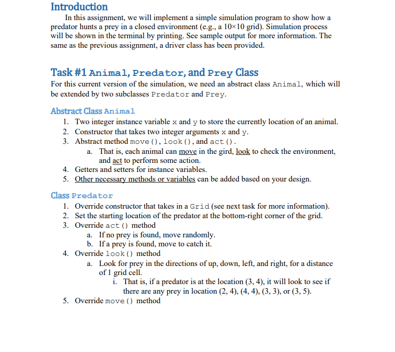 Introduction In this assignment, we will implement a | Chegg.com