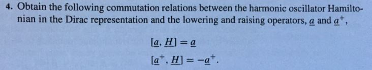 Solved 4. Obtain the following commutation relations between | Chegg.com