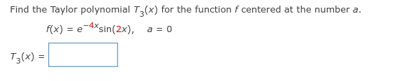 Solved Find the Taylor polynomial T3(x) for the function f | Chegg.com