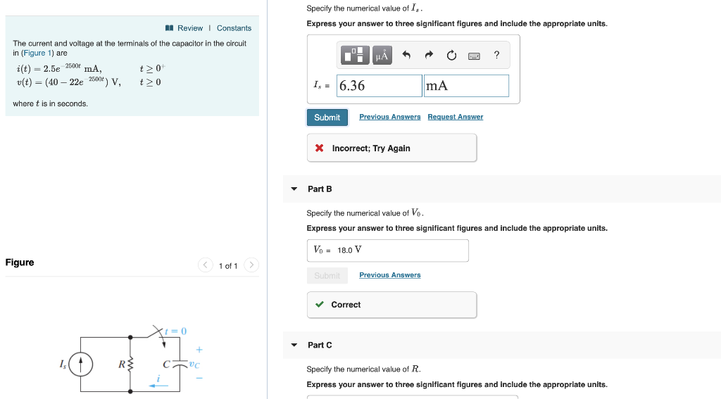 Solved Specify the numerical value of I, Express your answer | Chegg.com