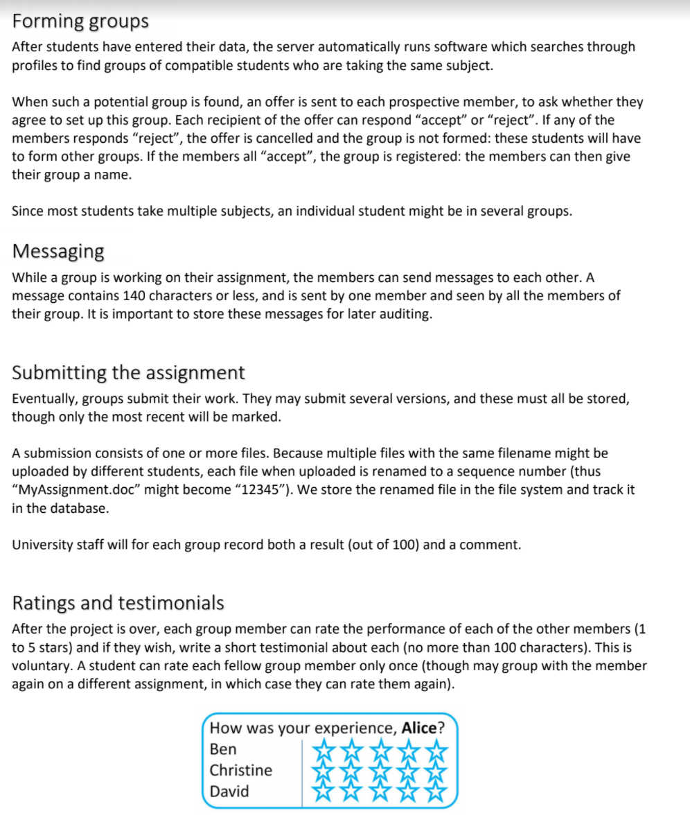 Create the ER diagram using mySQL bench software and | Chegg.com