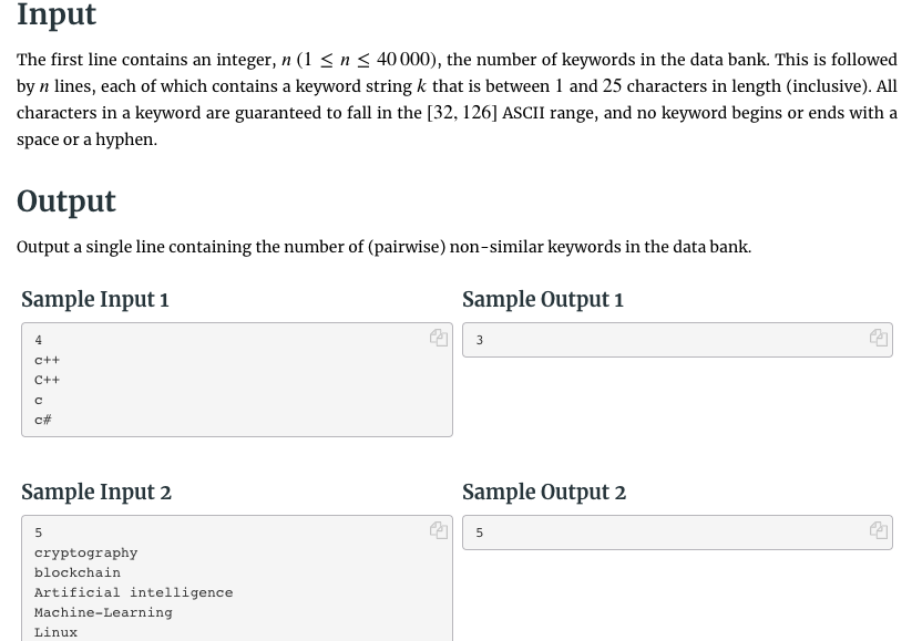 Solved Input The First Line Contains An Integer N 1 Chegg