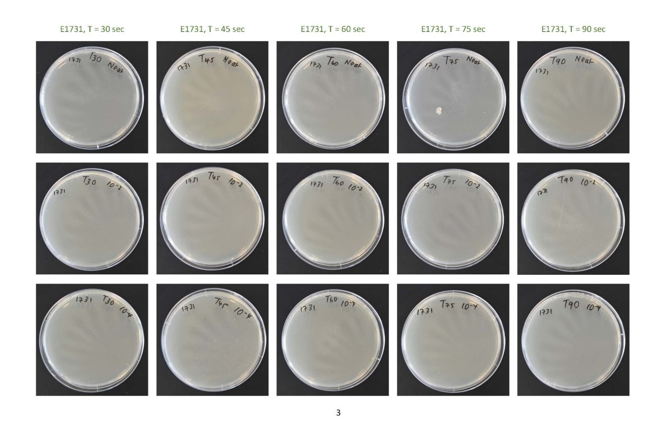 Below are photos taken of each plate in the UV | Chegg.com