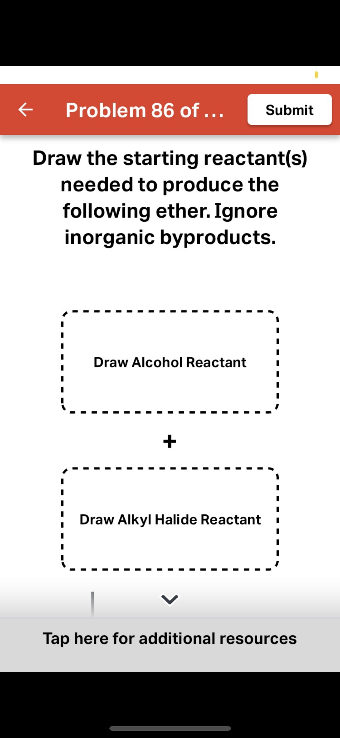 Solved Draw the starting reactant(s) needed to produce the | Chegg.com