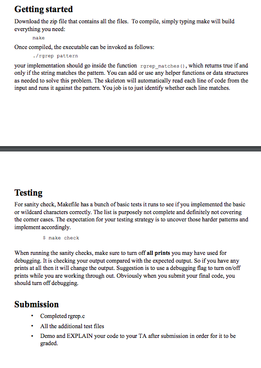 Solved grep is a UNIX utility that is used to parse or | Chegg.com