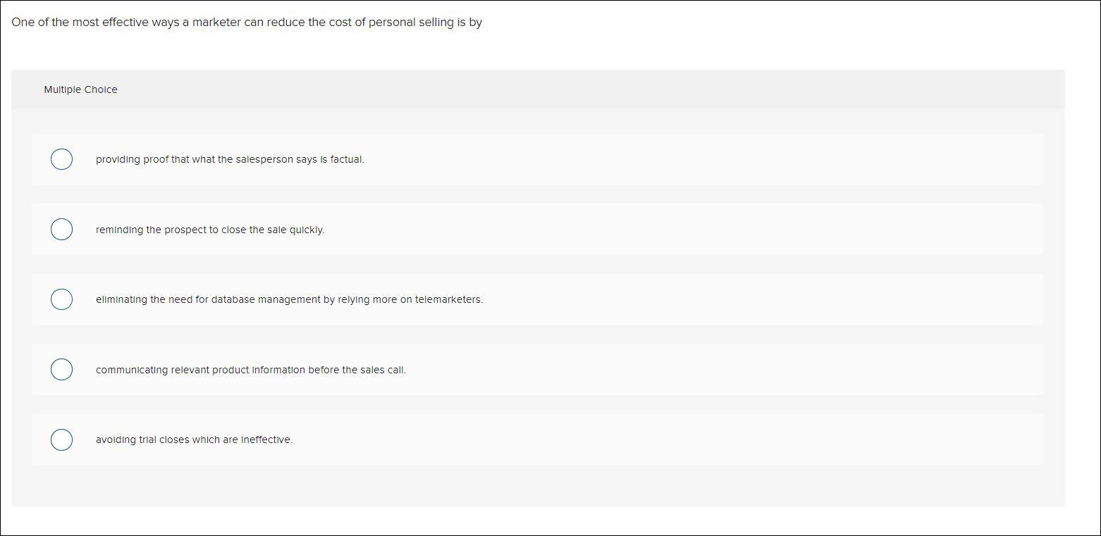 Solved Which is the best example of direct-response print | Chegg.com