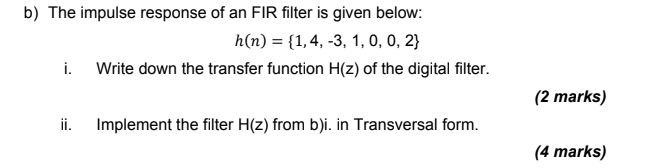 Solved work both parts. module: digital signal | Chegg.com