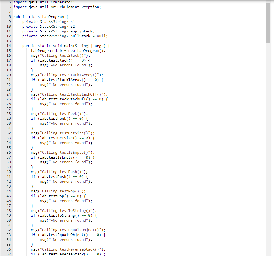 Solved 8.1 Lab 8.1: Stack Using an ArrayIn this lab, you | Chegg.com