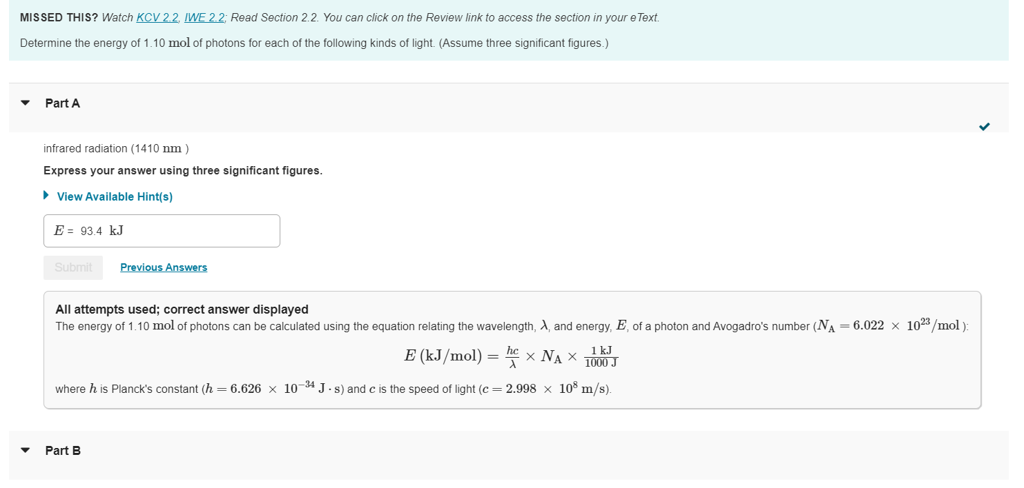 Solved MISSED THIS? Watch KCV 2.2, IWE 2.2; Read Section | Chegg.com