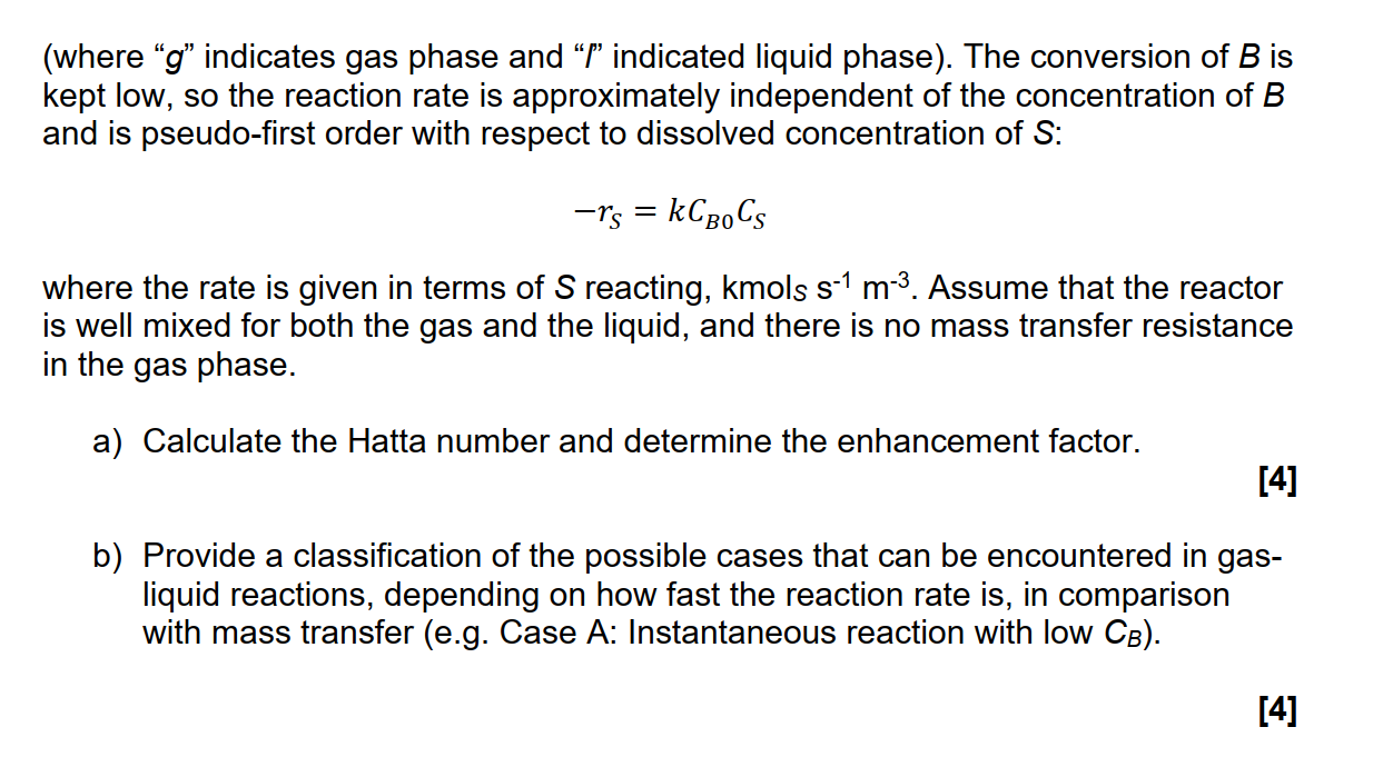 Solved 3. Reactant purification The CAT2 catalyst requires | Chegg.com