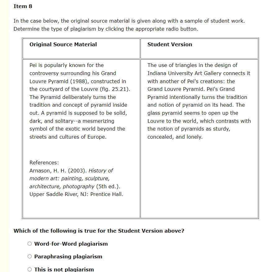 In the case below, the original source material is | Chegg.com