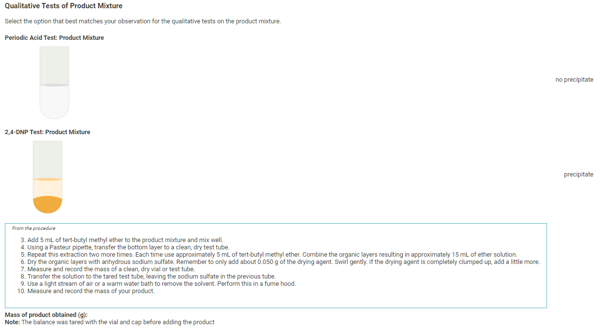 Solved Please help with the 1H NMR Spectrum for Product | Chegg.com