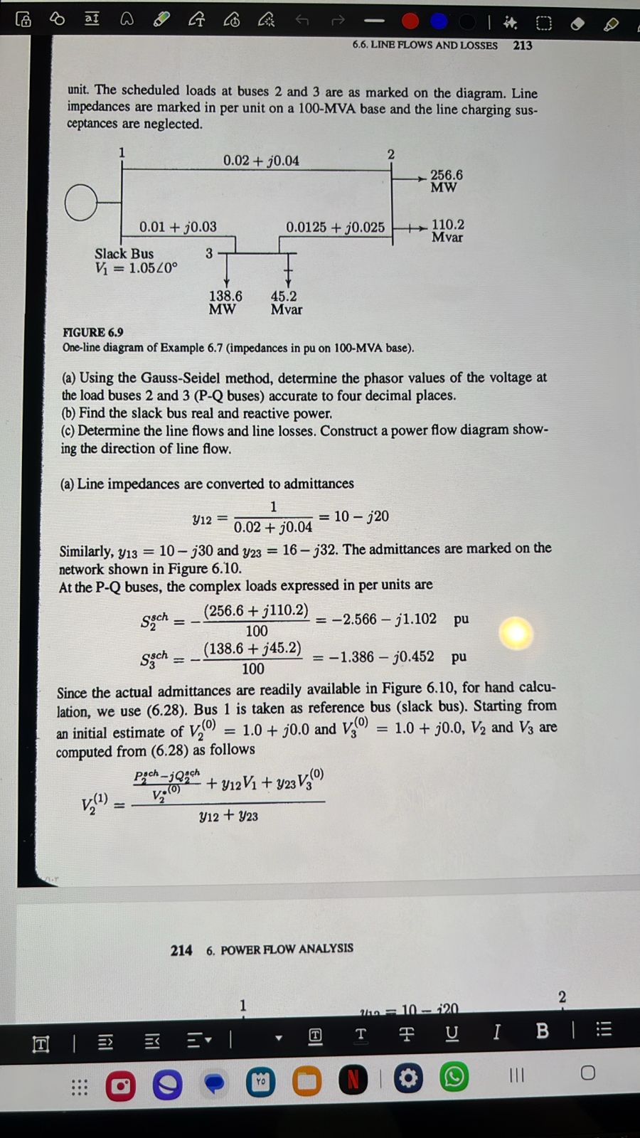 unit. The scheduled loads at ﻿buses 2 ﻿and 3 ﻿are as | Chegg.com