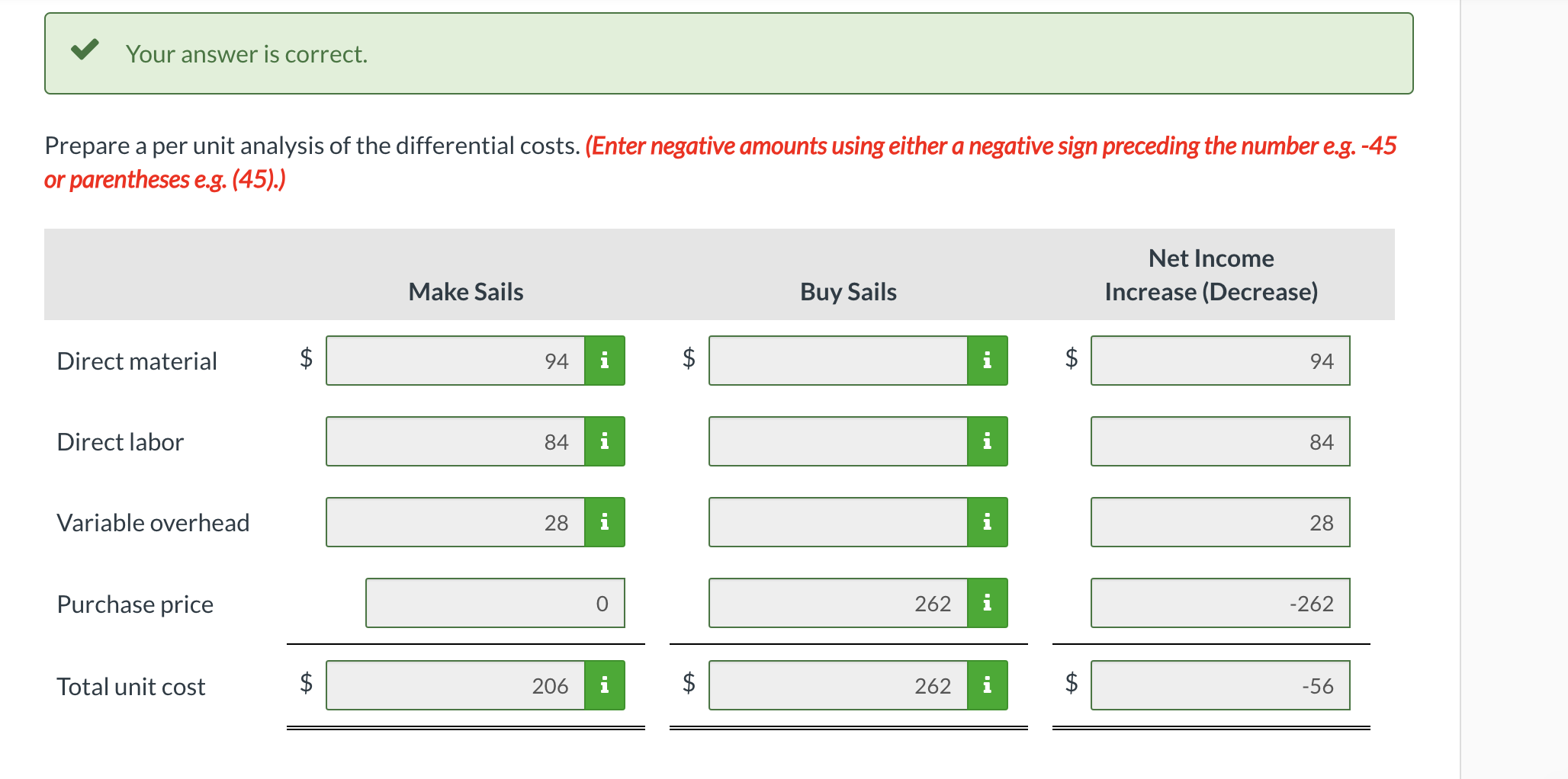Solved Prepare a per unit analysis of the differential | Chegg.com