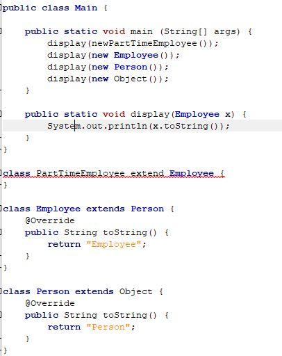 Solved Analyze the following code and find the error: | Chegg.com