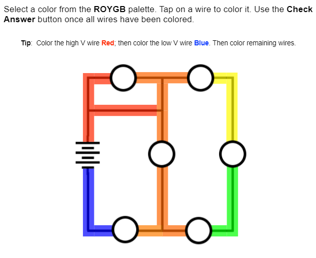 Solved Red = ﻿Highest electric potentialOrange = ﻿Above | Chegg.com