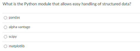 Solved Which one of the following Python functions can be | Chegg.com