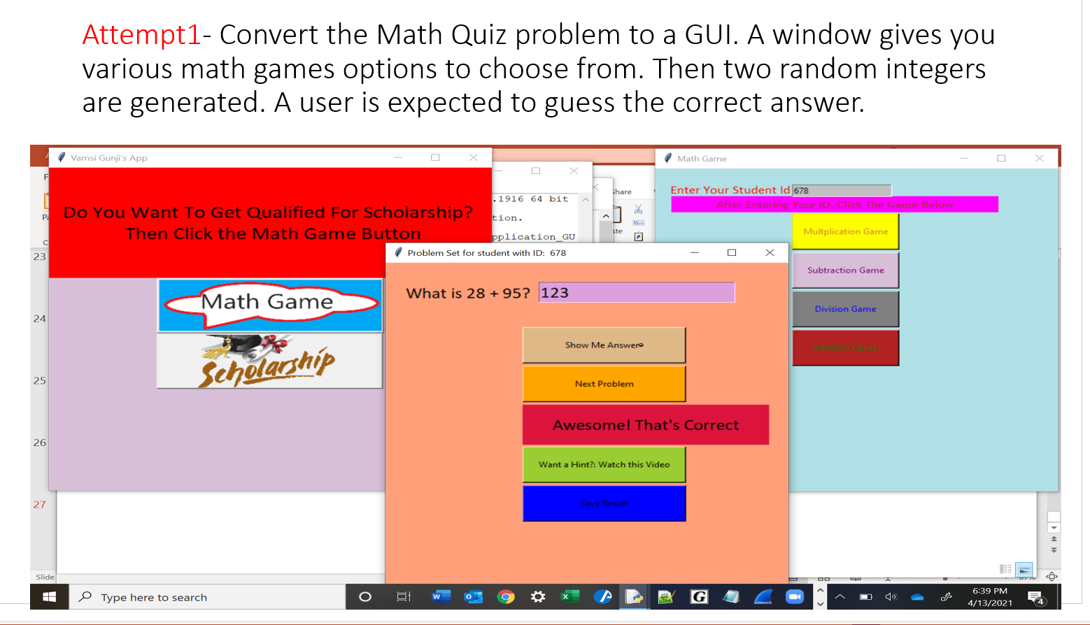 Solved I need to create GUI program in python, which is | Chegg.com