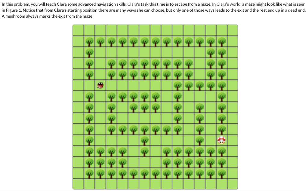 Solved /* PERMITTED COMMANDS move, turnLeft, turnRight, | Chegg.com