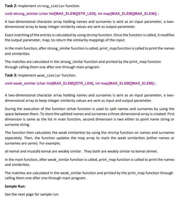 Solved // #include #include #include #define STR_LEN | Chegg.com