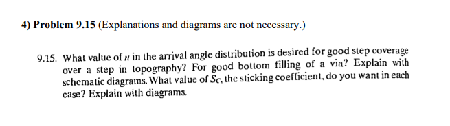 Solved by an EXPERT 4) ﻿Problem 9.15 (Explanations and diagrams are not | Chegg.com