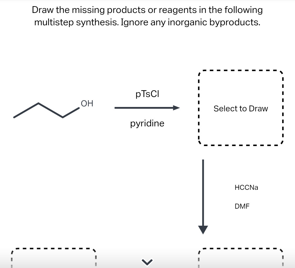 Solved Draw the missing products or reagents in the | Chegg.com