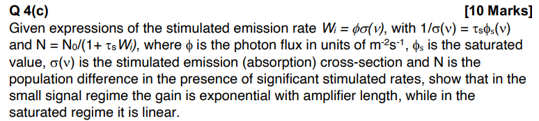 Solved In a 3-level laser pumping scheme, the time-dependent | Chegg.com