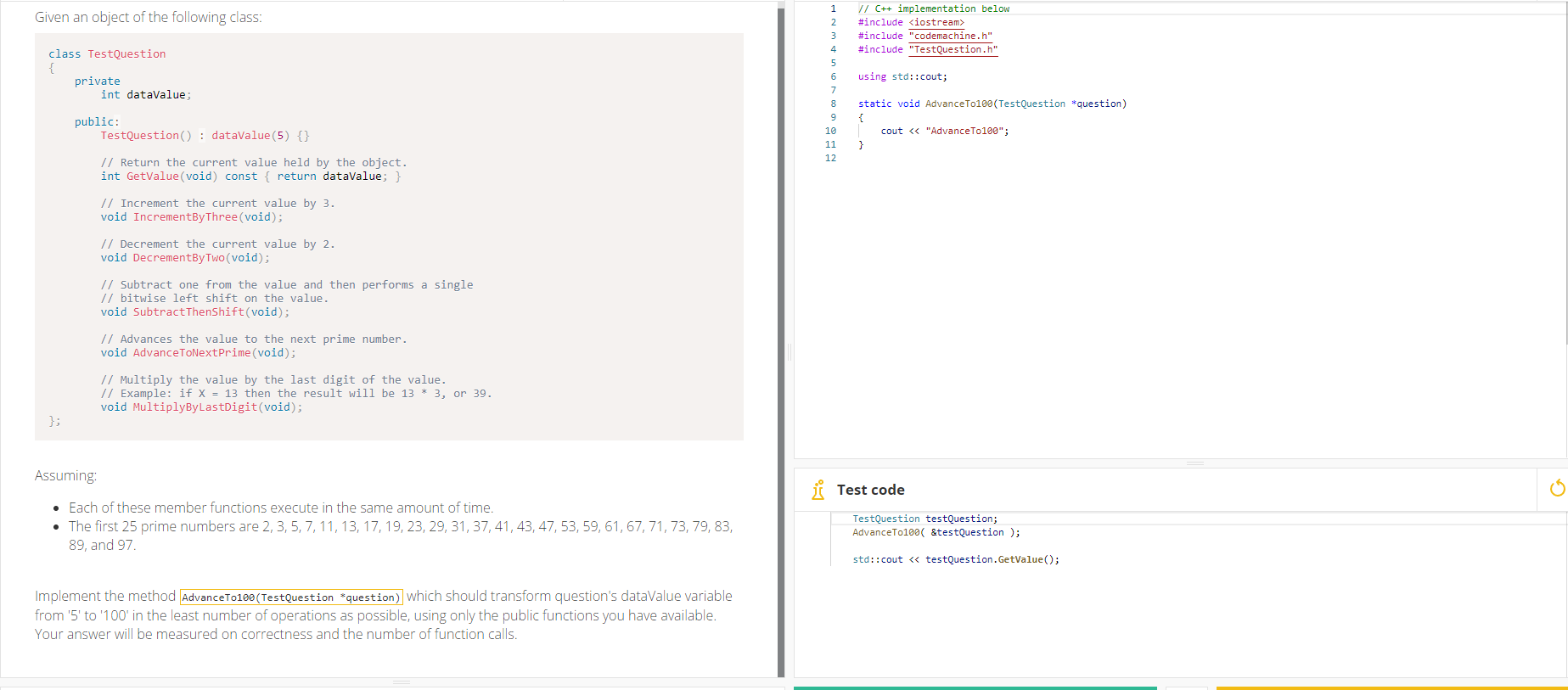 Given an object of the following class: class | Chegg.com