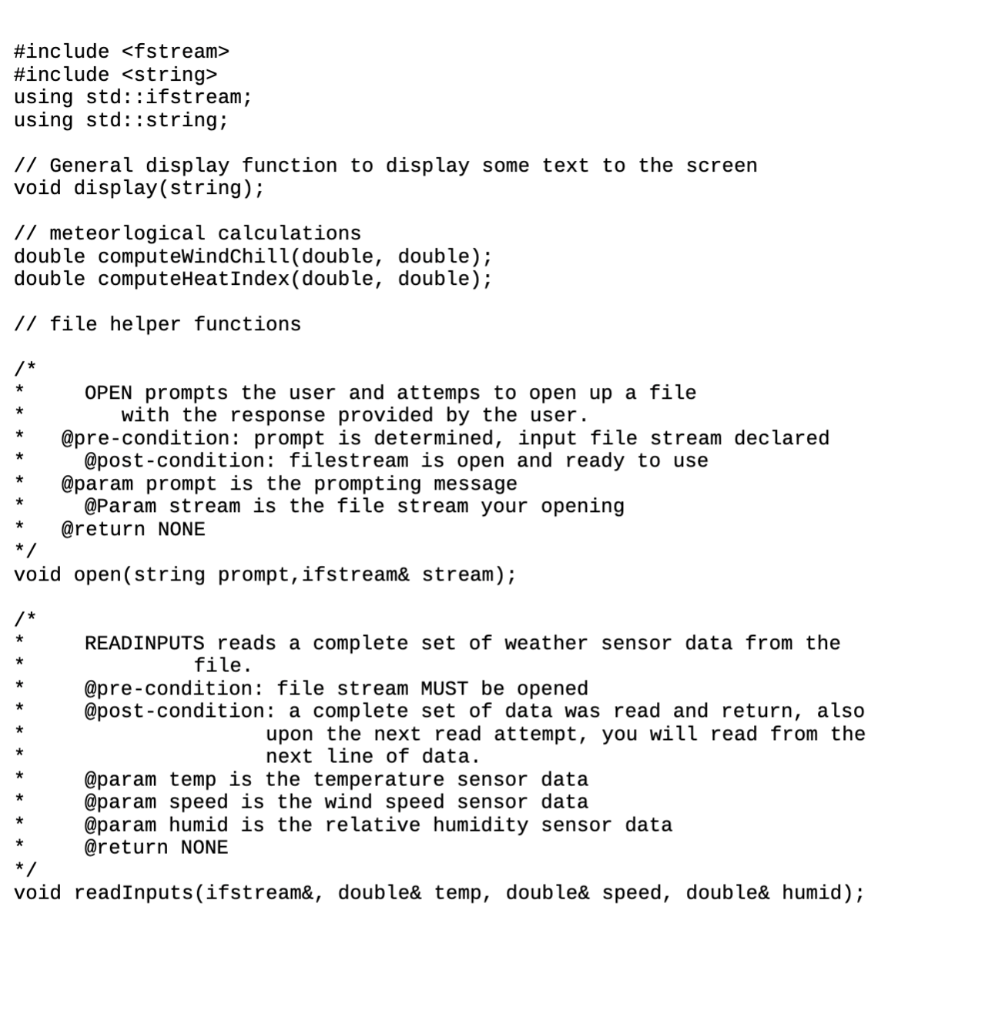 The Task Is To Write A Program In C For A 7044