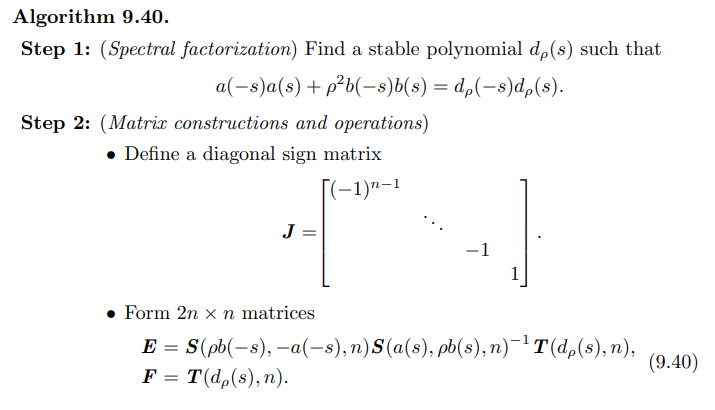 Write a MATLAB program "opt-robust-2DOF” to implement | Chegg.com