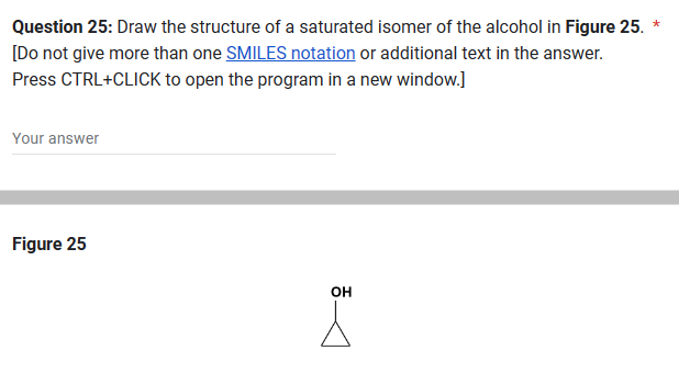 [Solved]: Question 25: Draw the structure of a saturated is