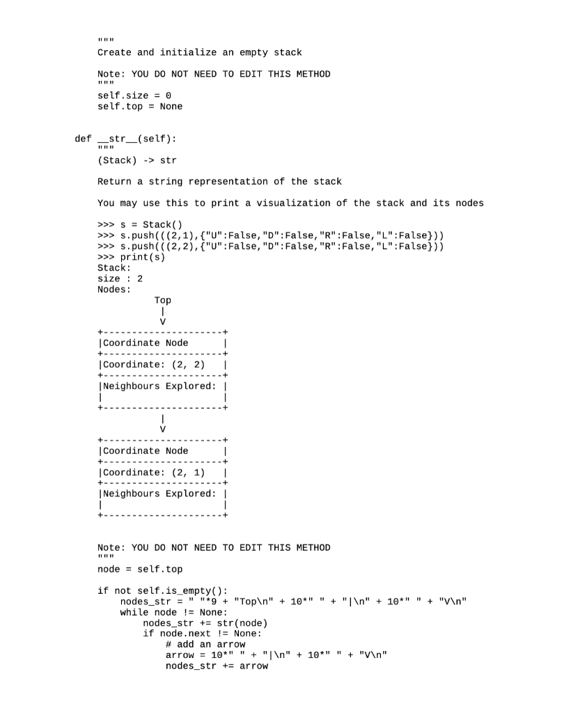 Solve the mazes iteratively(using a loop) with the | Chegg.com