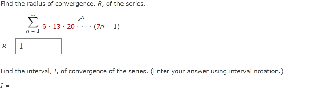 Solved Show me the steps to solve Find the radius of | Chegg.com