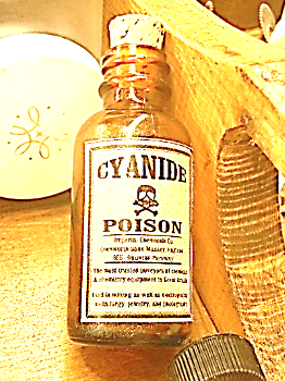 Solved The image at left is of the poison cyanide. Cyanide | Chegg.com