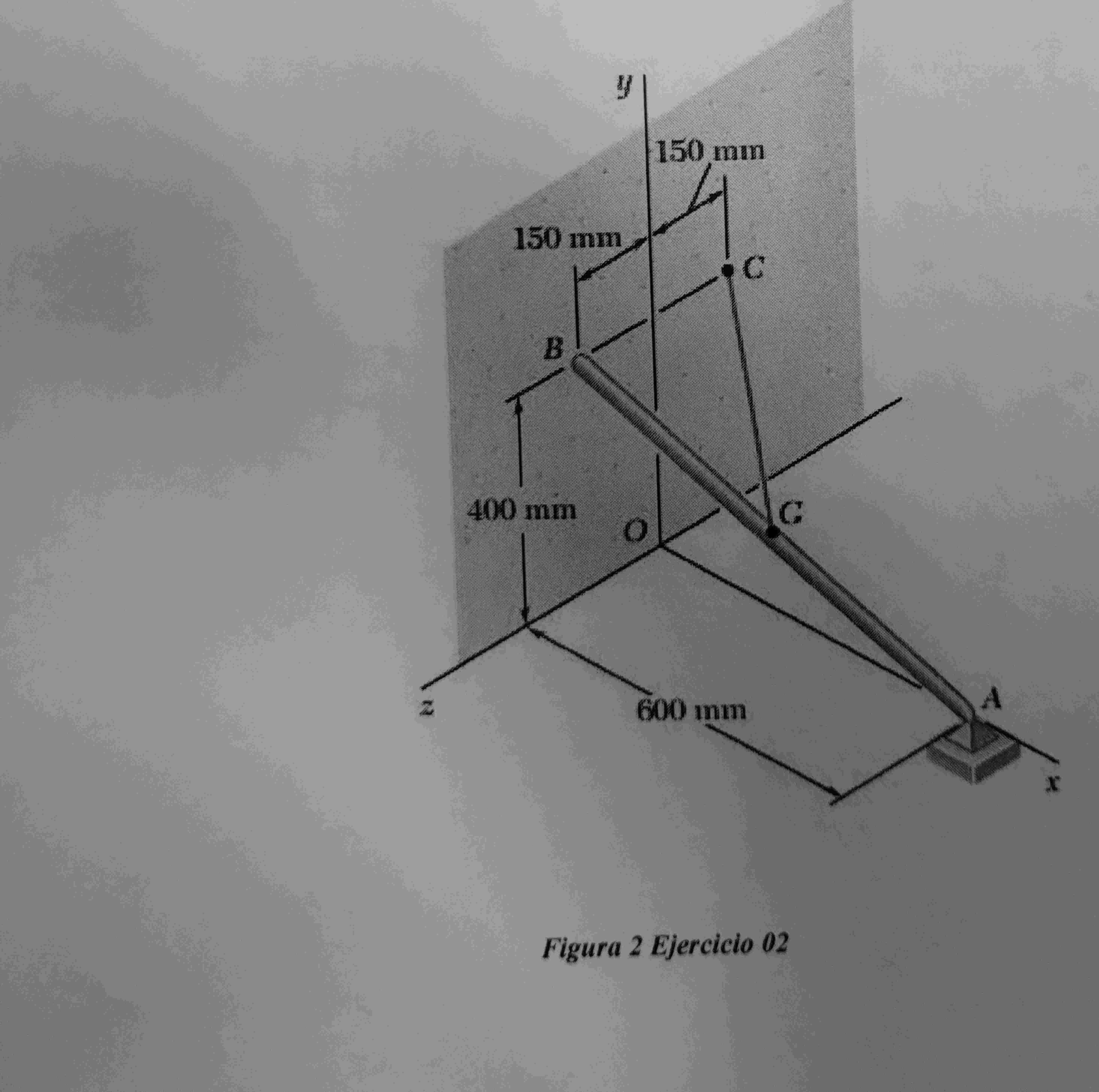 Solved Figura 2 ﻿EjerEn la figura, la barra homogénea de | Chegg.com