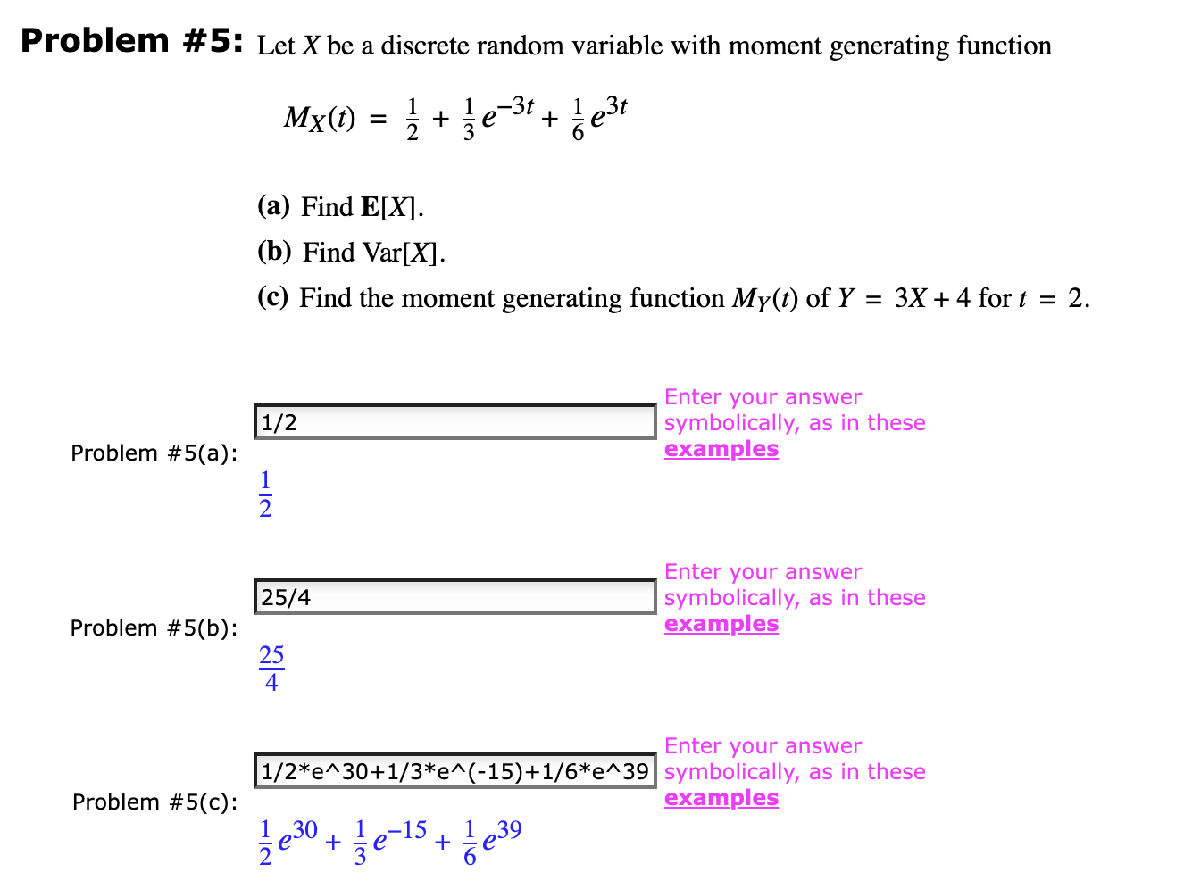  Solved Problem 5 Let X Be A Discrete Random Variable