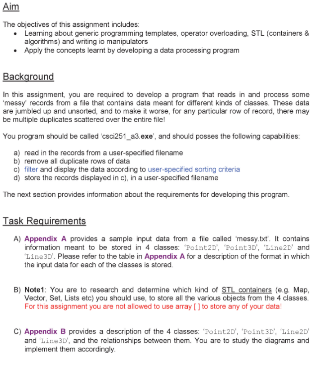 Solved Aim The objectives of this assignment includes: • | Chegg.com