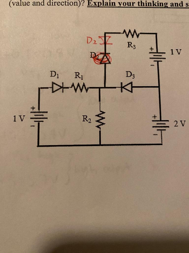 Solved All diodes are ideal. All resistors are 1KOhm. What | Chegg.com