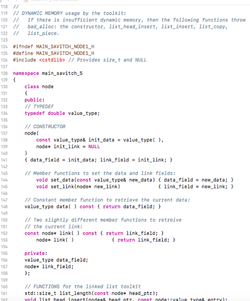Solved The purpose of this lab is to help reinforce linked | Chegg.com