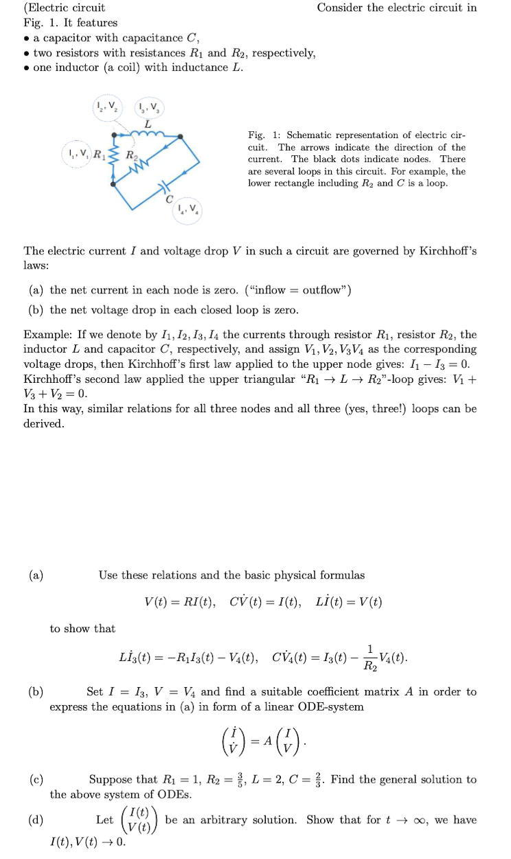 Solved I want answer of questions (c) and (d) only. But i am | Chegg.com